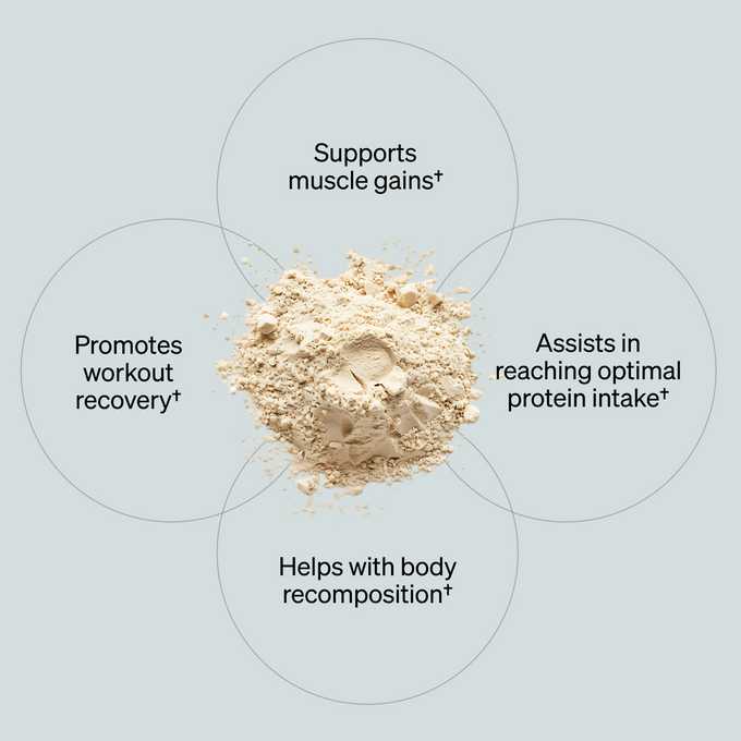 Plant-Based Protein - Vanilla (20 Serving Tub) – Onnit