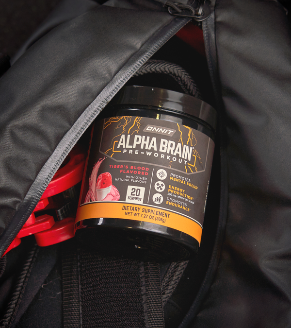 Alpha Brain® Pre-Workout: Powder For Focus While Working Out | Onnit
